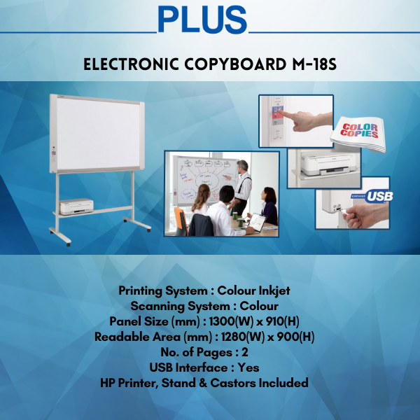 PLUS Electronic Copyboard M-18S